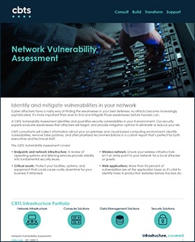 Network Vulnerability Assessment - Infosheet - Download