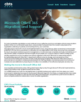 Microsoft Office 365 Migration and Support - Download the Infosheet