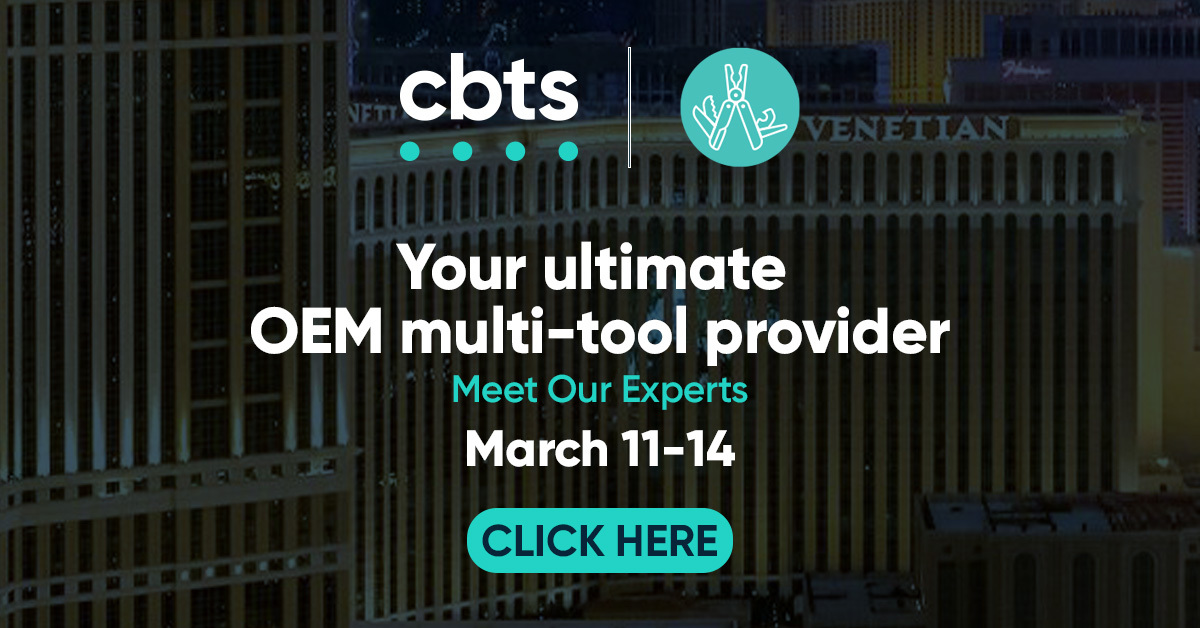 Network with CBTS at Channel Partners 2024