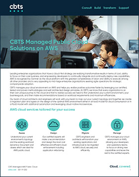CBTS Fischer Homes AWS assessment and improvements for the Sapphire application