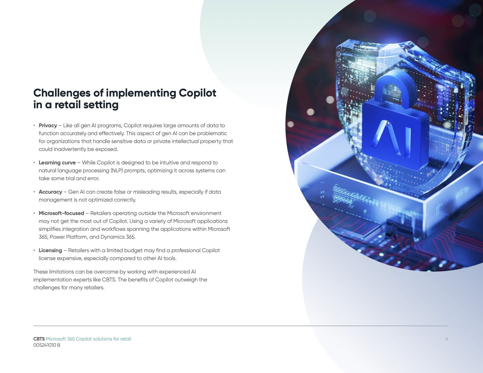 Microsoft 365 Copilot solutions for retail