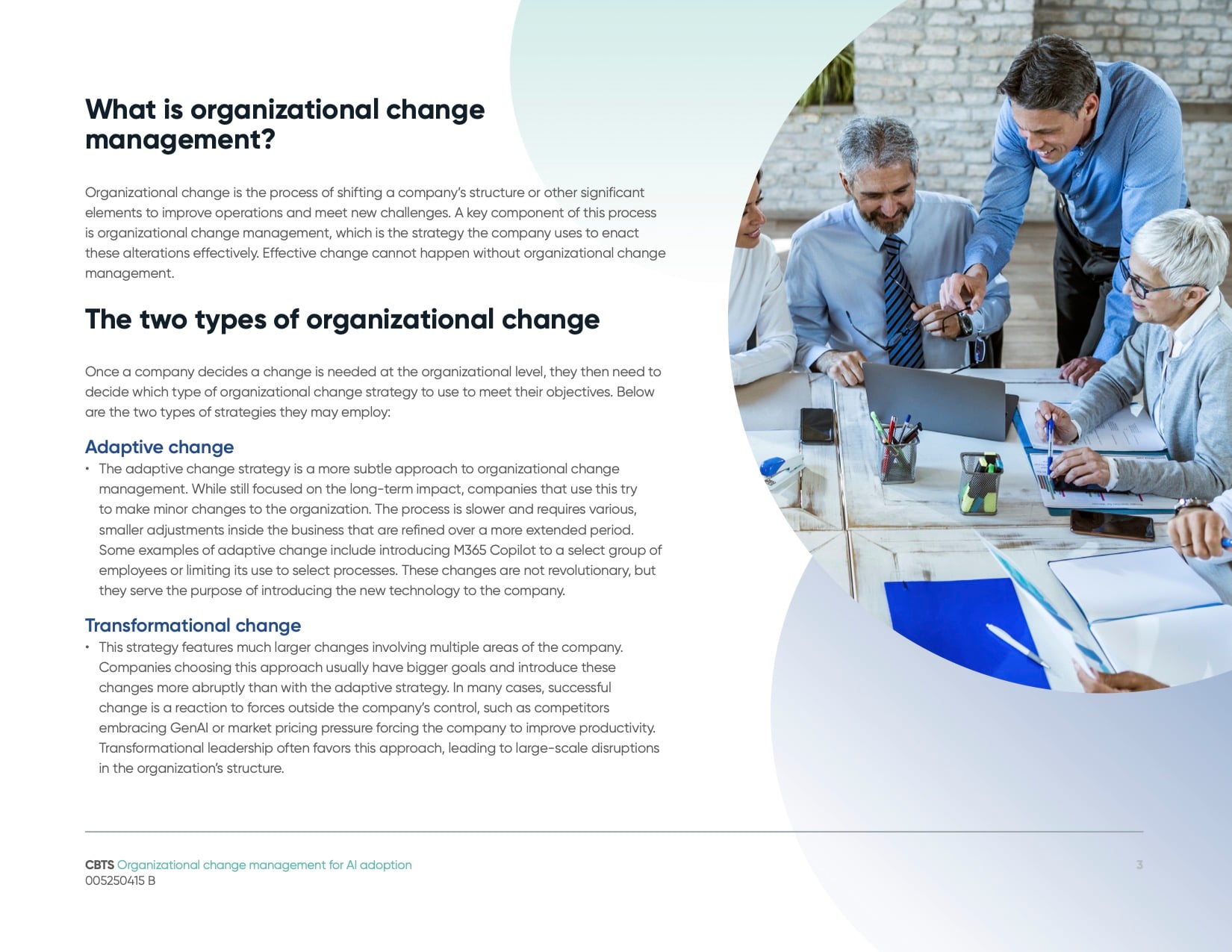 Organizational Change Management for AI Adoption
