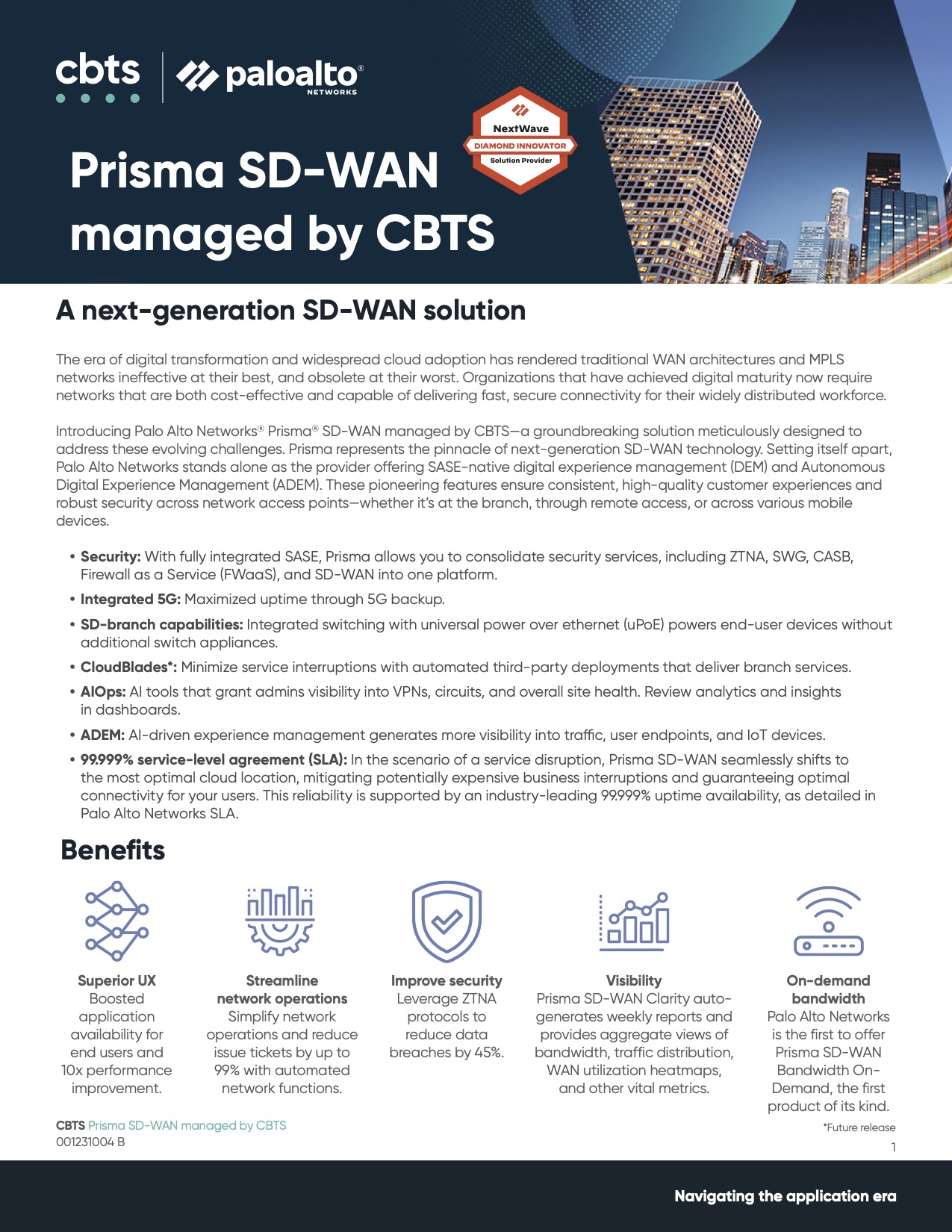 Prisma SD-WAN managed by CBTS