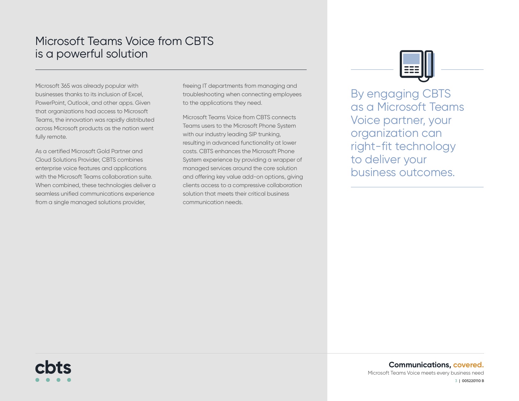 Microsoft Teams Voice meets every business need Microsoft Teams Voice meets every business need